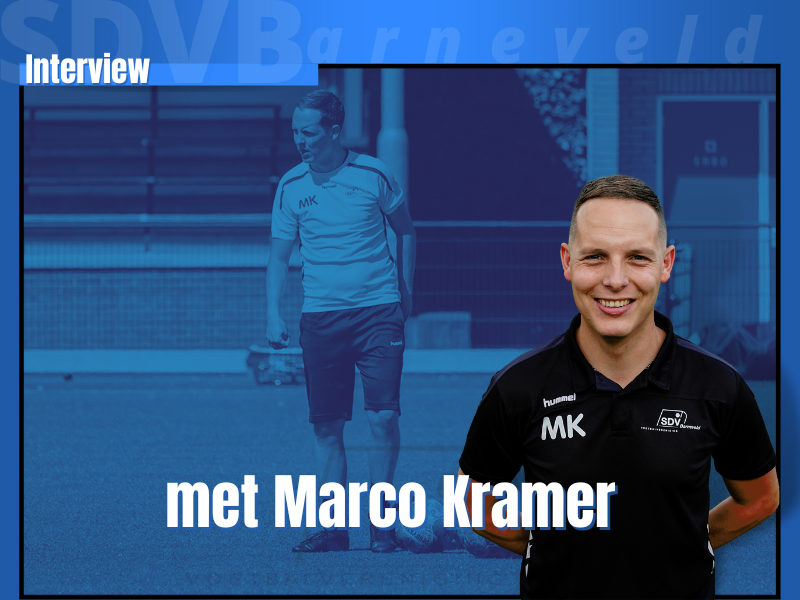Marco Kramer: “4e divisie is het niveau dat we willen en waar SDVB thuis hoort.” | SDV Barneveld