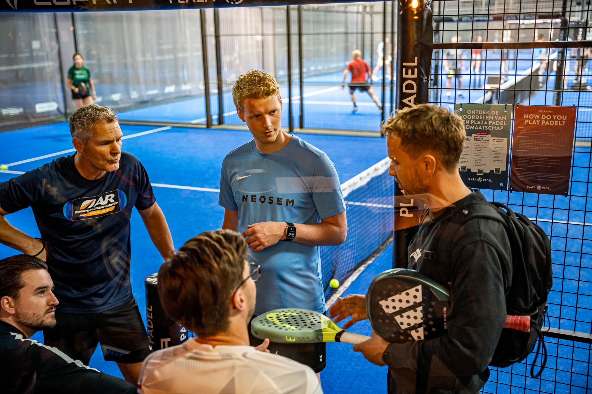 Geslaagde middag, NeoSem en SDVB BC padeltoernooi 2024. | SDV Barneveld