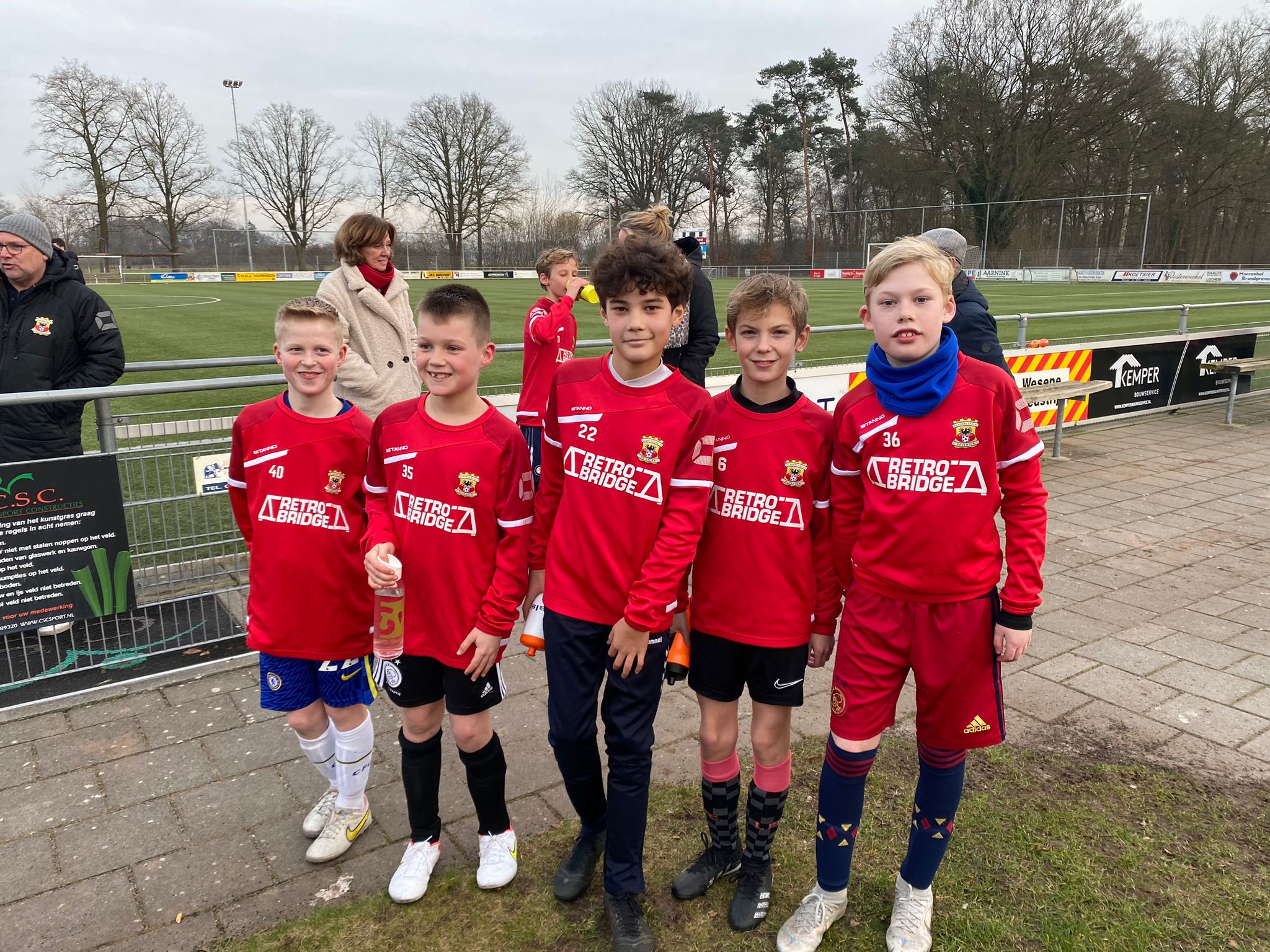 SDVB-ers trainen bij de Eagles. | SDV Barneveld