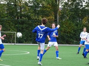 SDVBarneveld JO17-3 wint derby van VVOP JO17-3. | SDV Barneveld