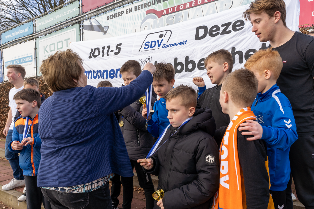 SDVB JO11-5 met dubbele cijfers kampioen! | SDV Barneveld